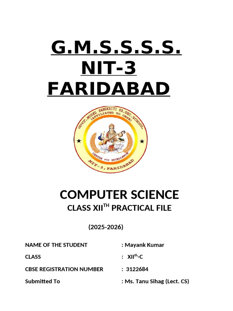 mayank cs | PDF