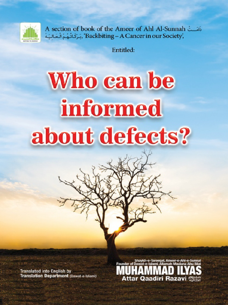 Who Can Be Informed About Defects | PDF