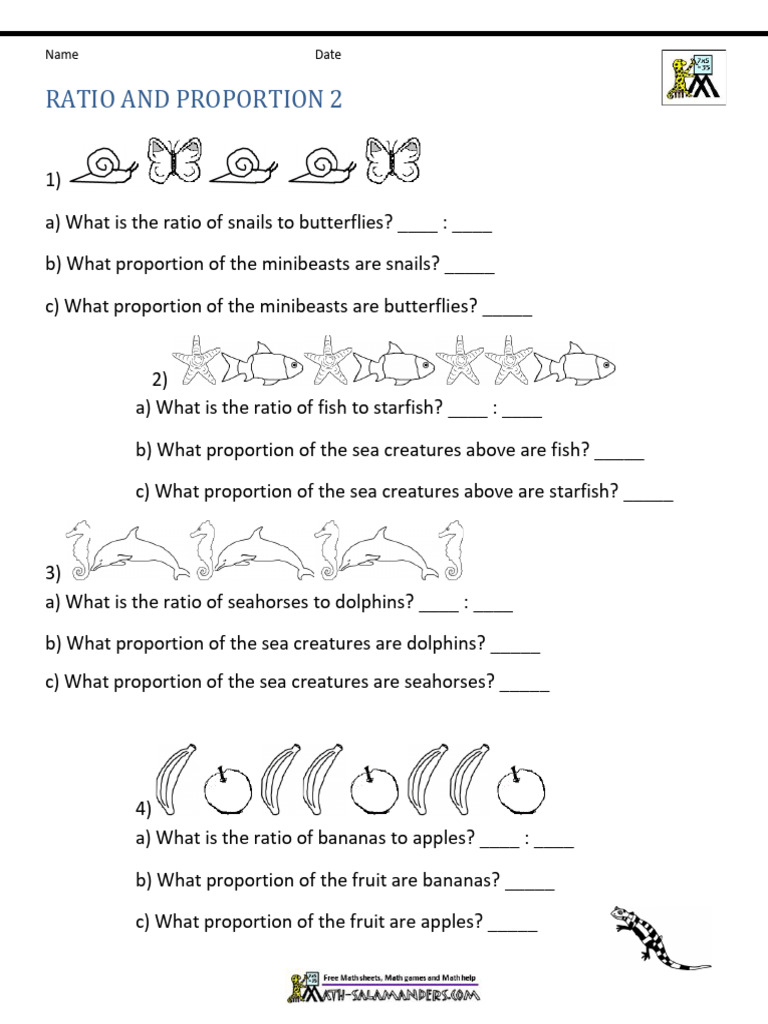 Ratio and Proportion 2 | PDF