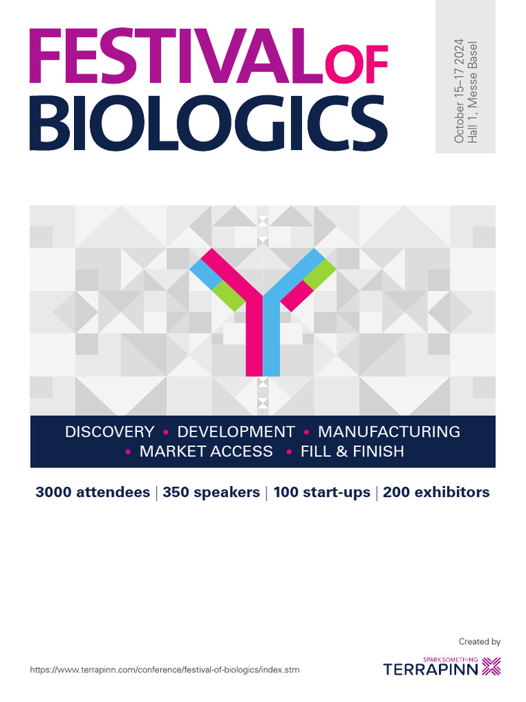 0835 Festival of Biologics Basel 2024 a4 20p Prosp | PDF | Monoclonal ...