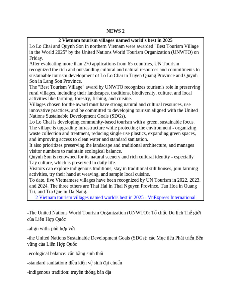 NEWS 2 | PDF