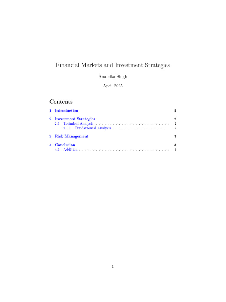 Assignment_4 (1024031) | PDF | Investing | Technical Analysis