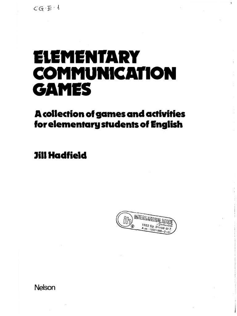 Elementary Communication Games | PDF