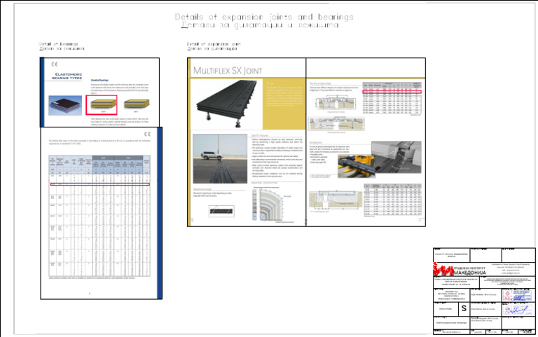 Expansion Joint Drawing | PDF