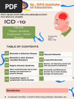 ICD-10 Codes for Mental Disorders | PDF | Mental Disorder | Mood Disorders
