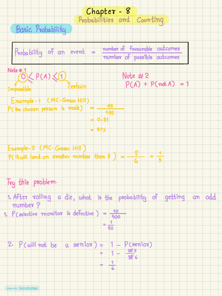 Probabilities Notes 41bcdb6d 598d 4ca9 a7c8 6efe09fff346 | PDF ...