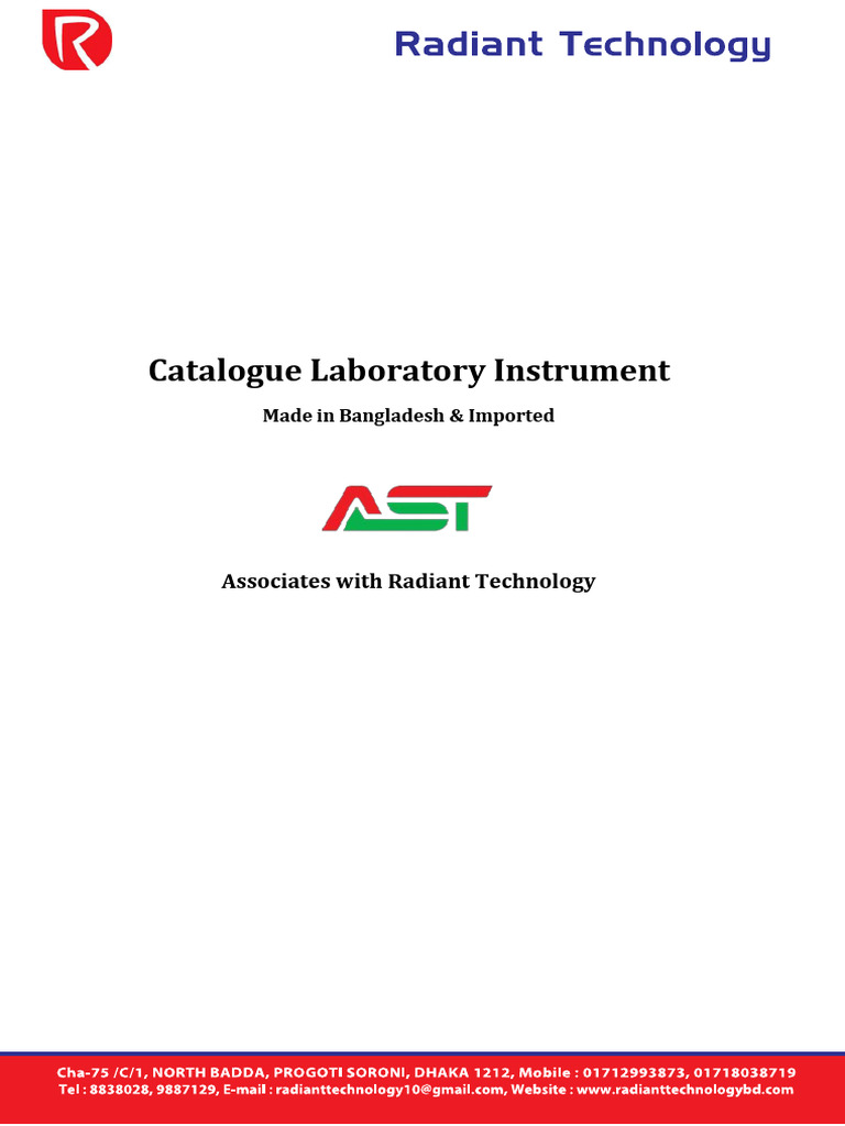 Catalogue Laboratory Equipment | PDF | Computer Data Storage | Touchscreen