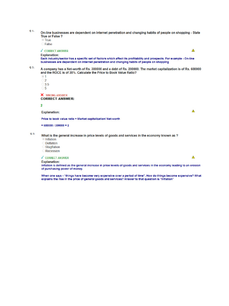 Big Test 4 Ans | PDF