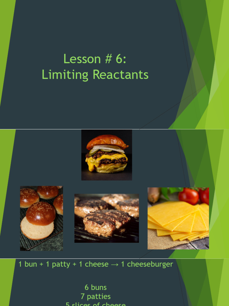 3rdqtr Limiting Reactants | PDF | Chemistry | Physical Sciences