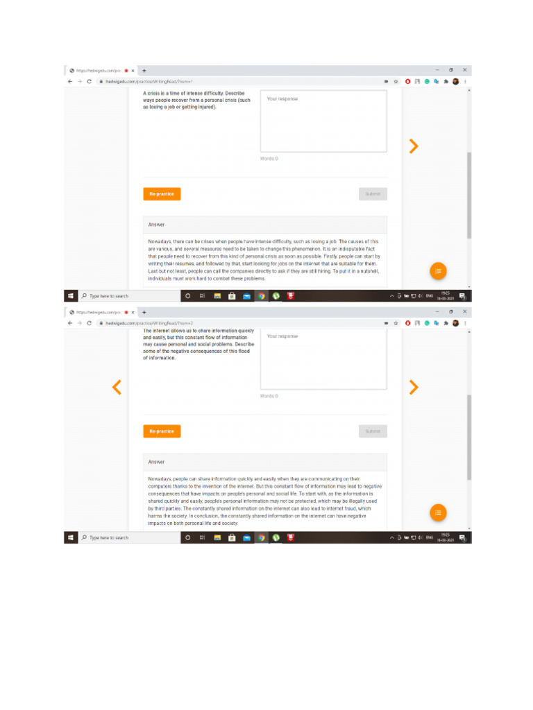 Duolingo Writing.docx | PDF