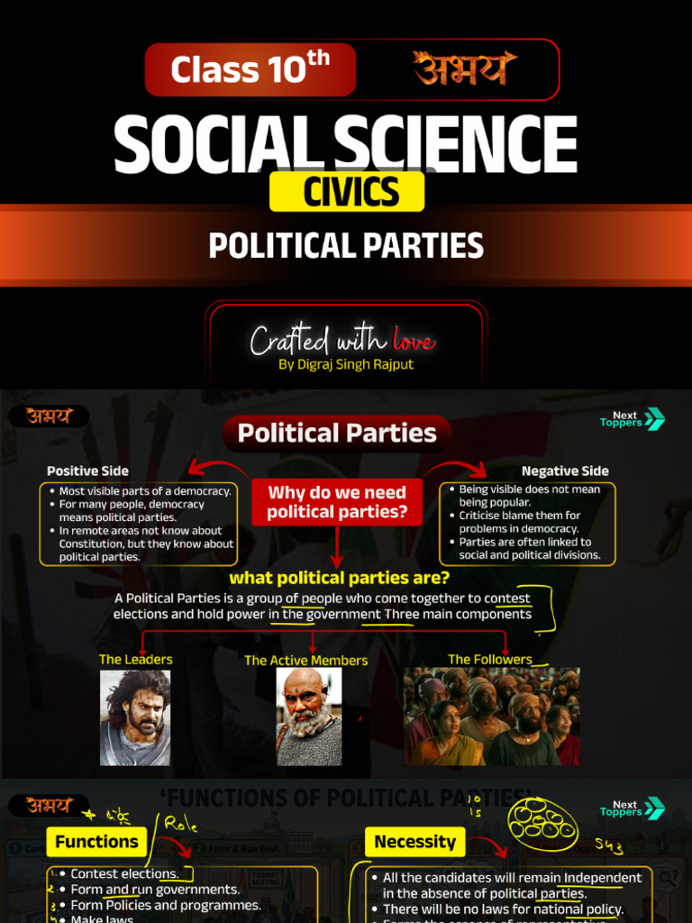 Political Parties | PDF