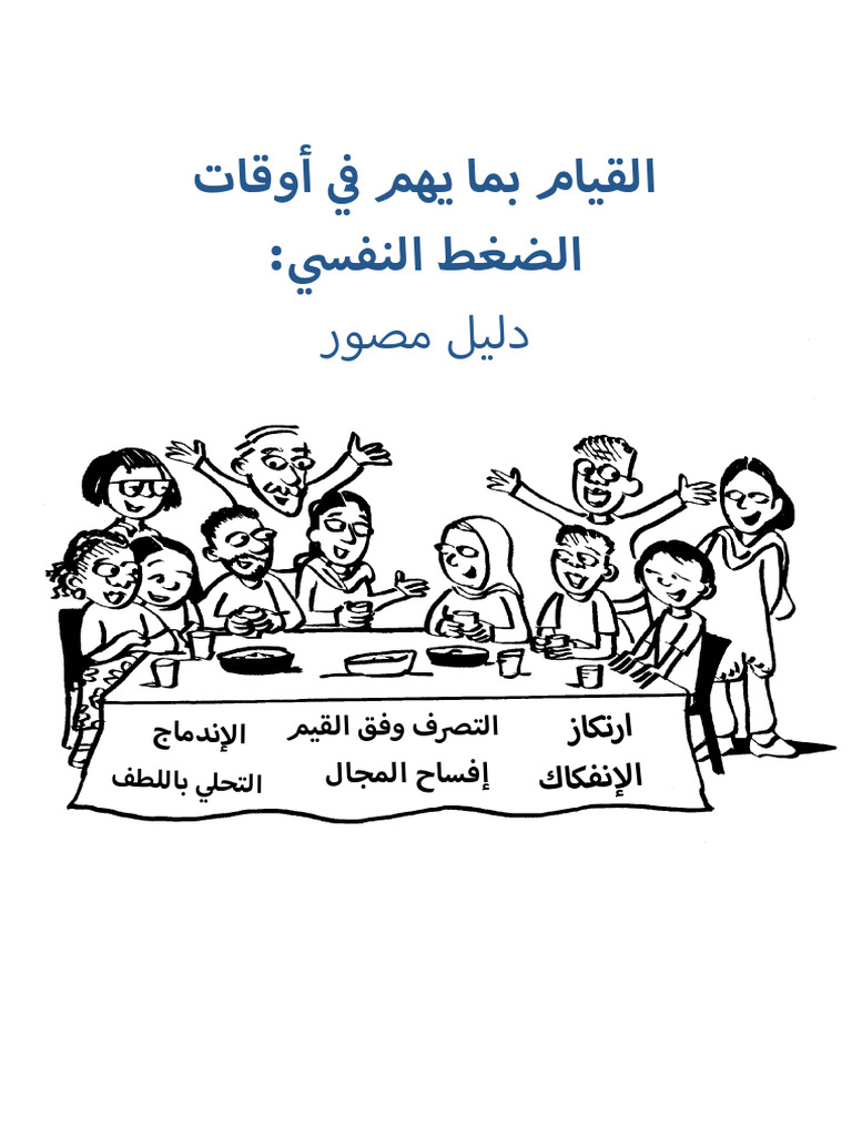 القيام بما هو مهم في ادارة الضغط النفسي | PDF