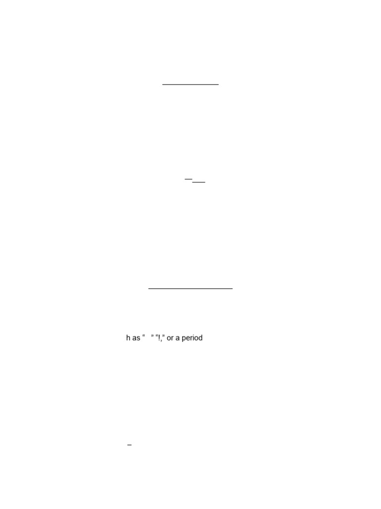 Elements of A Sentence Tip Sheet | PDF | Subject (Grammar) | Verb