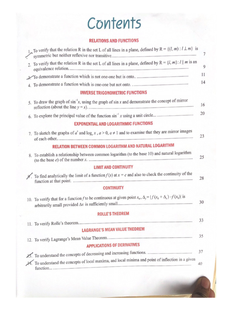 Maths Practical File | PDF