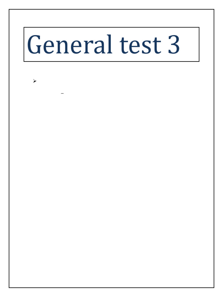 General test 3 | PDF | Semiconductors | Electrical Resistivity And ...