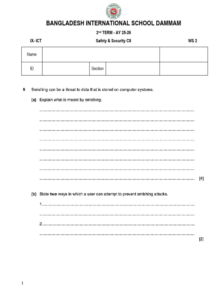 IX ICT2 ws2 | PDF