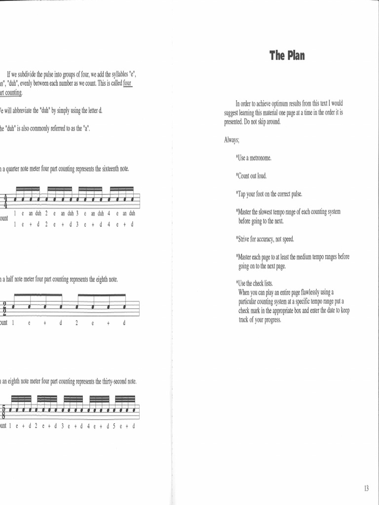 Reading Rhythms 05 | PDF