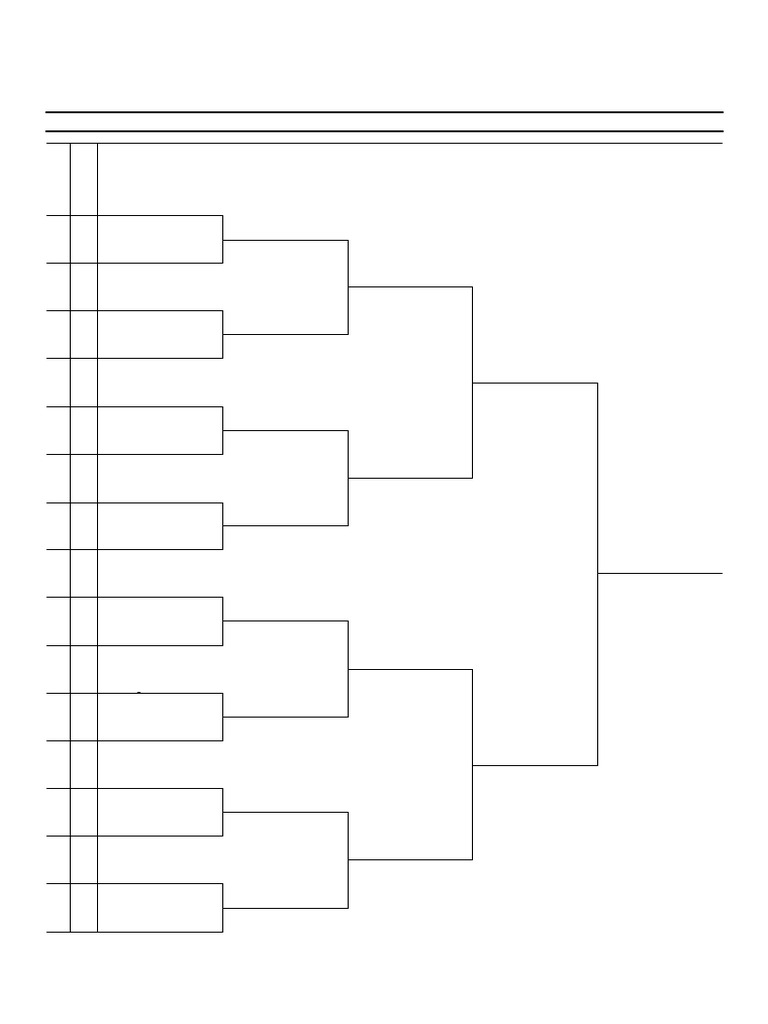 Girls 14 Draw & Schedule | PDF