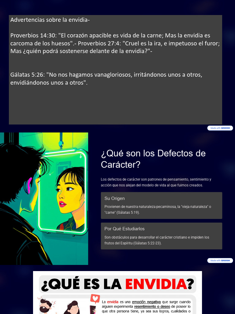 Defectos de Caracter Envidia y Celos | PDF | Celos | Envidia