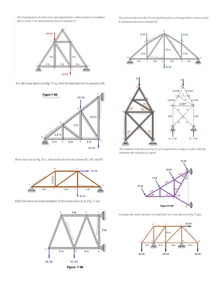 Mathalino Compilation Problems for Review | PDF