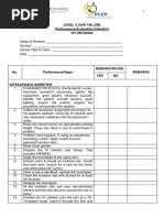 IV Medication Administration Checklist | PDF | Intravenous Therapy ...