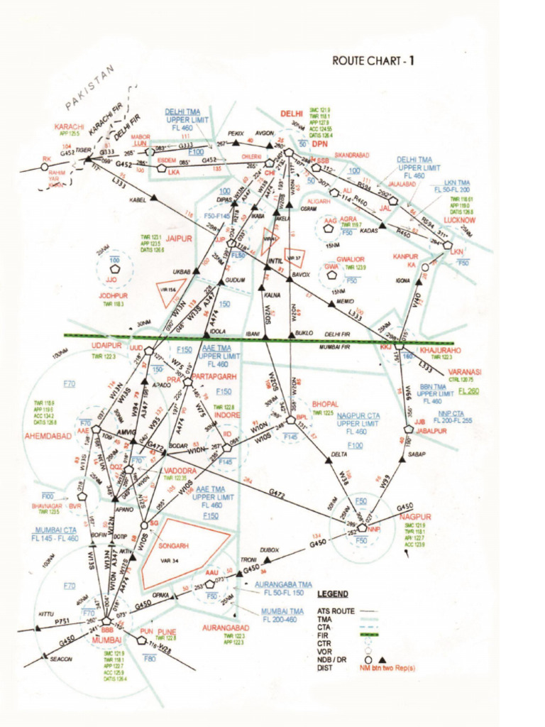 New RTR Enroute Chart | PDF