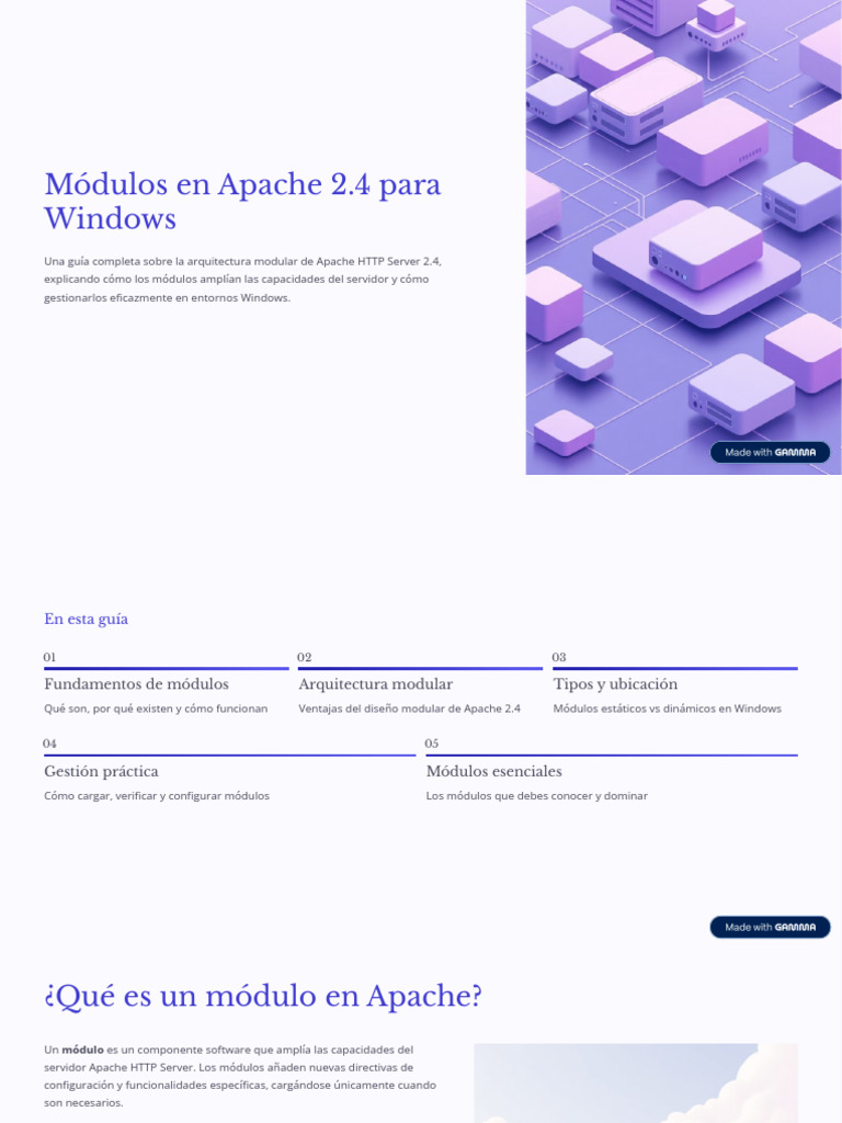 Modulos en Apache 24 para Windows | PDF | Servidor HTTP Apache ...