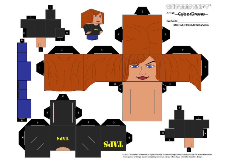 Amy Paper Toy Paper Craft | PDF