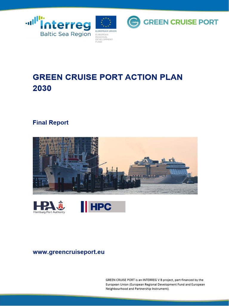12-Green Cruise Port Action Plan 2030 | PDF | Port | Sustainability