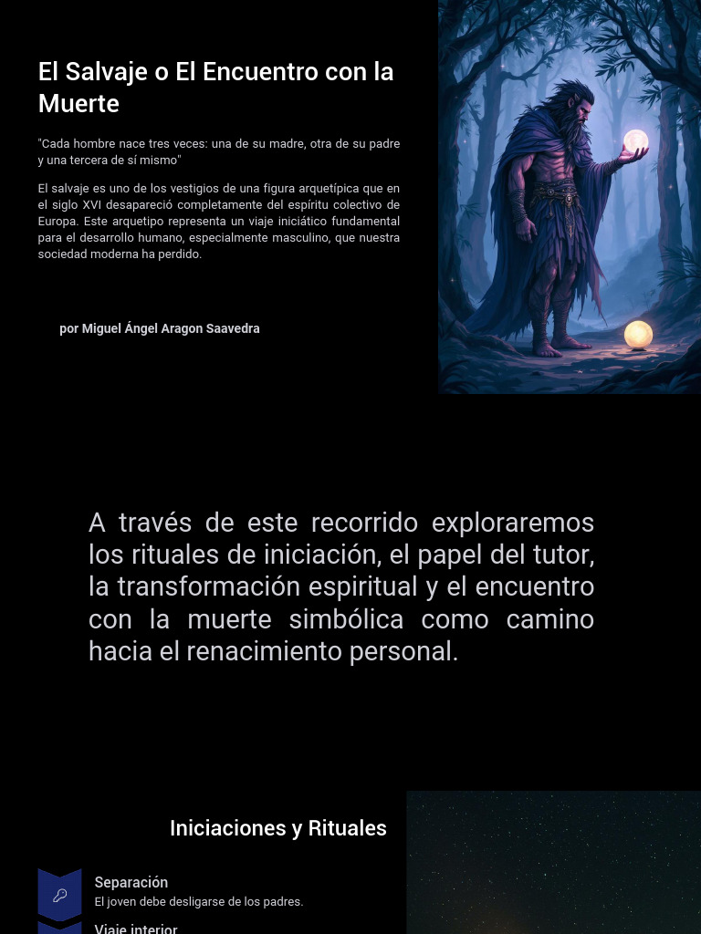 El-Salvaje-o-El-Encuentro-con-la-Muerte. Corregido | PDF