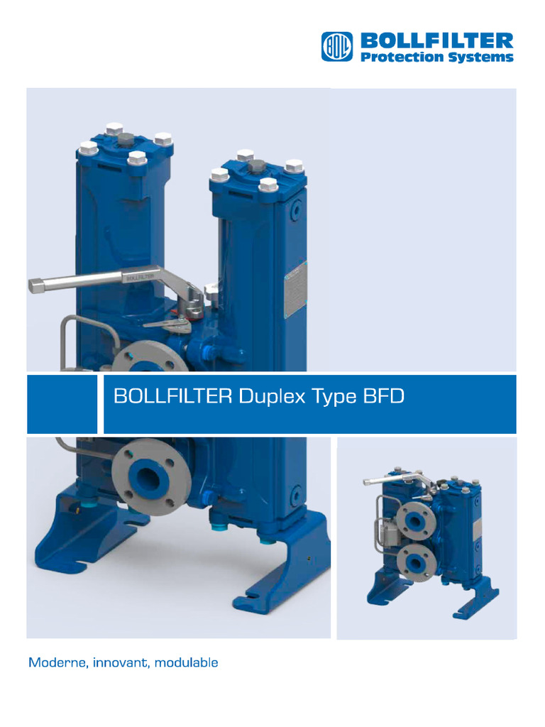 Duplex Filter Typ Bfd Fr Bollfilter | PDF