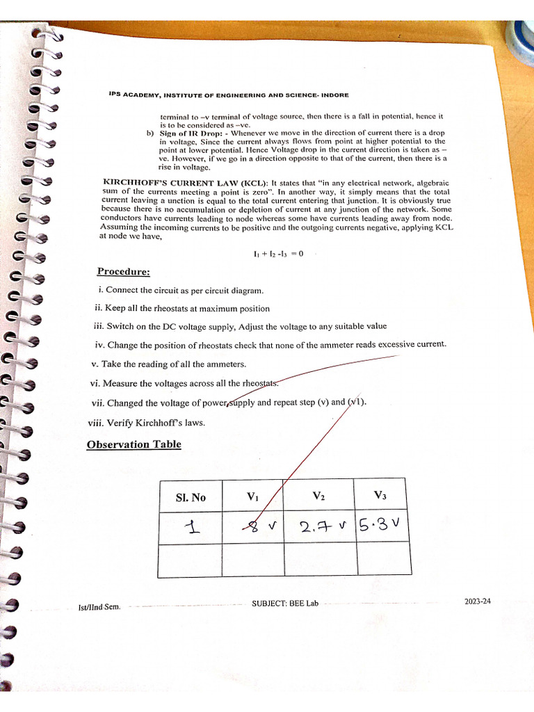 BEE Lab Manual | PDF