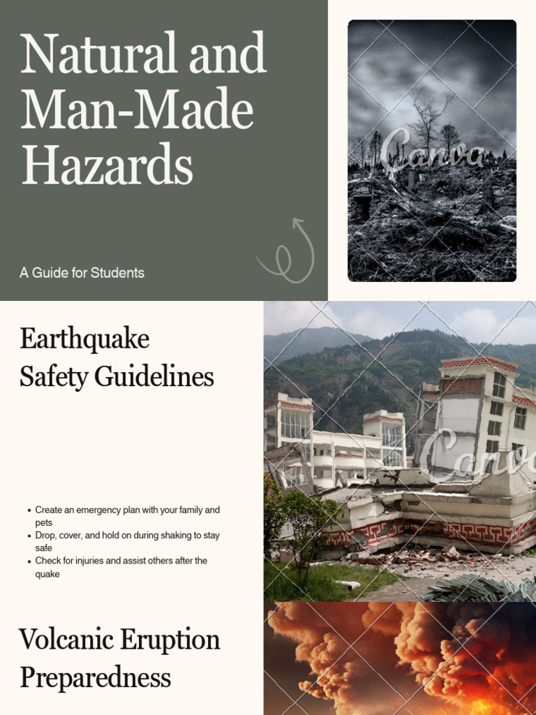 Presentation - Natural and Man-Made Hazards | PDF