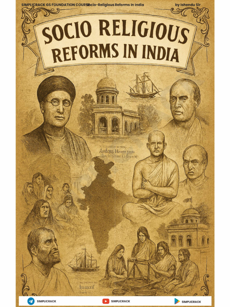 Socio-Religious Reforms in India PDF Notes English | PDF