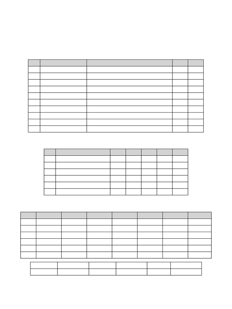 6 Overs Cricket Score Sheet v2 | PDF