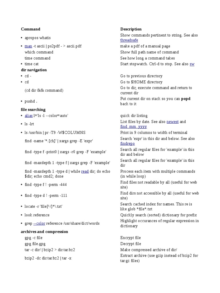 Linux | PDF | Utility Software | Computer File