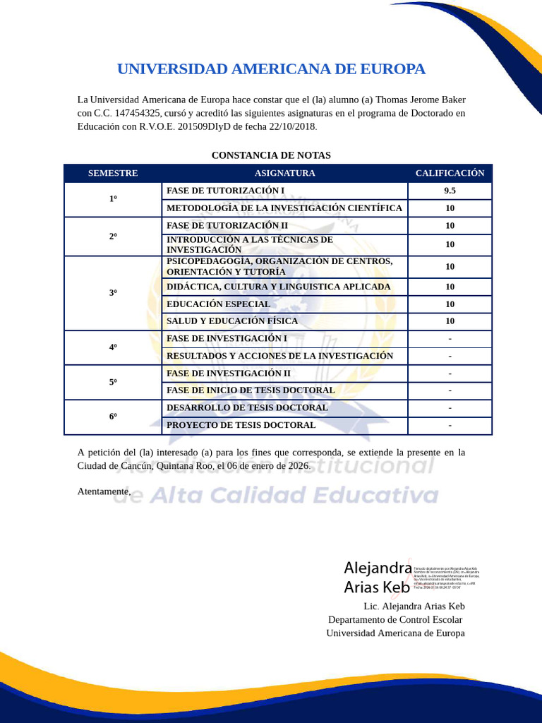 1 - Education & Training - Thomas Jerome Baker_compressed | PDF