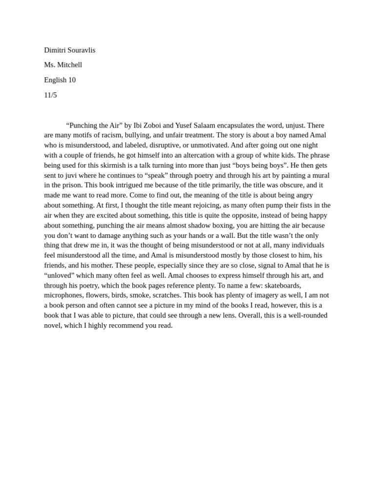 Book Talk Review | PDF