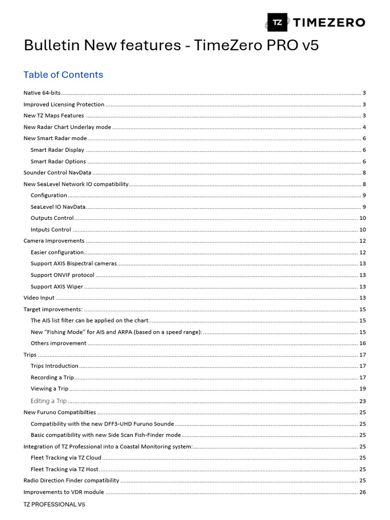Bulletin Tz Pro-V5 | PDF | Radar | Radio