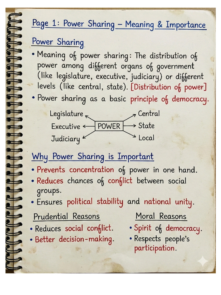 Power Sharing | PDF