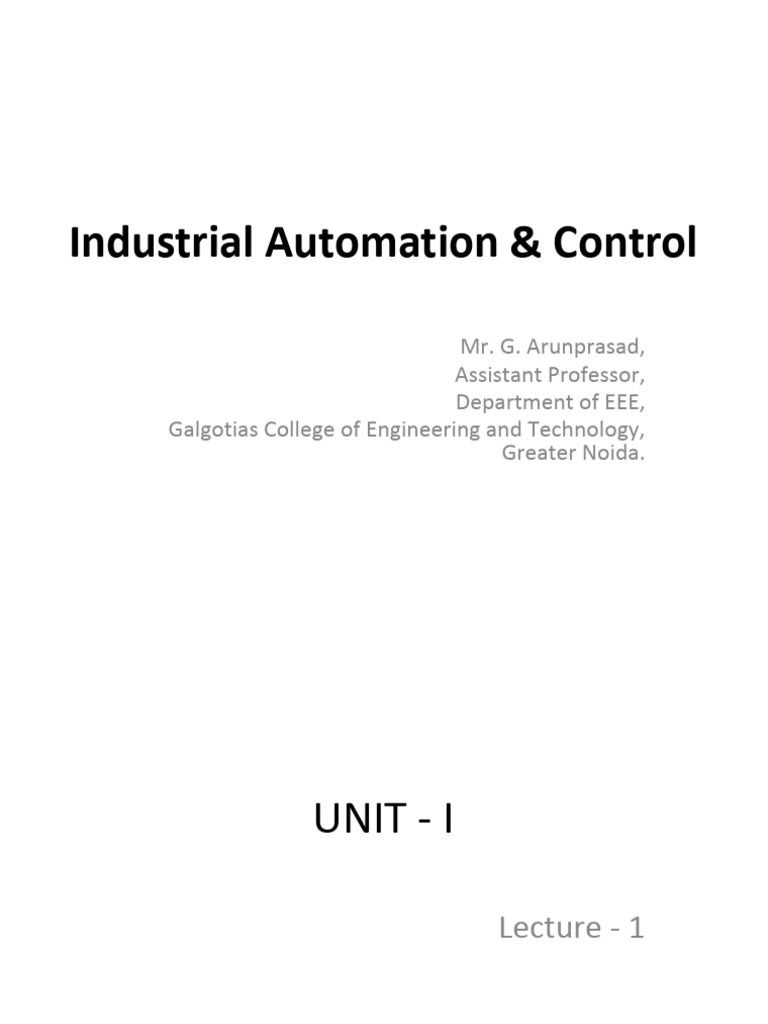 IAC L1 | PDF | Automation | Demand