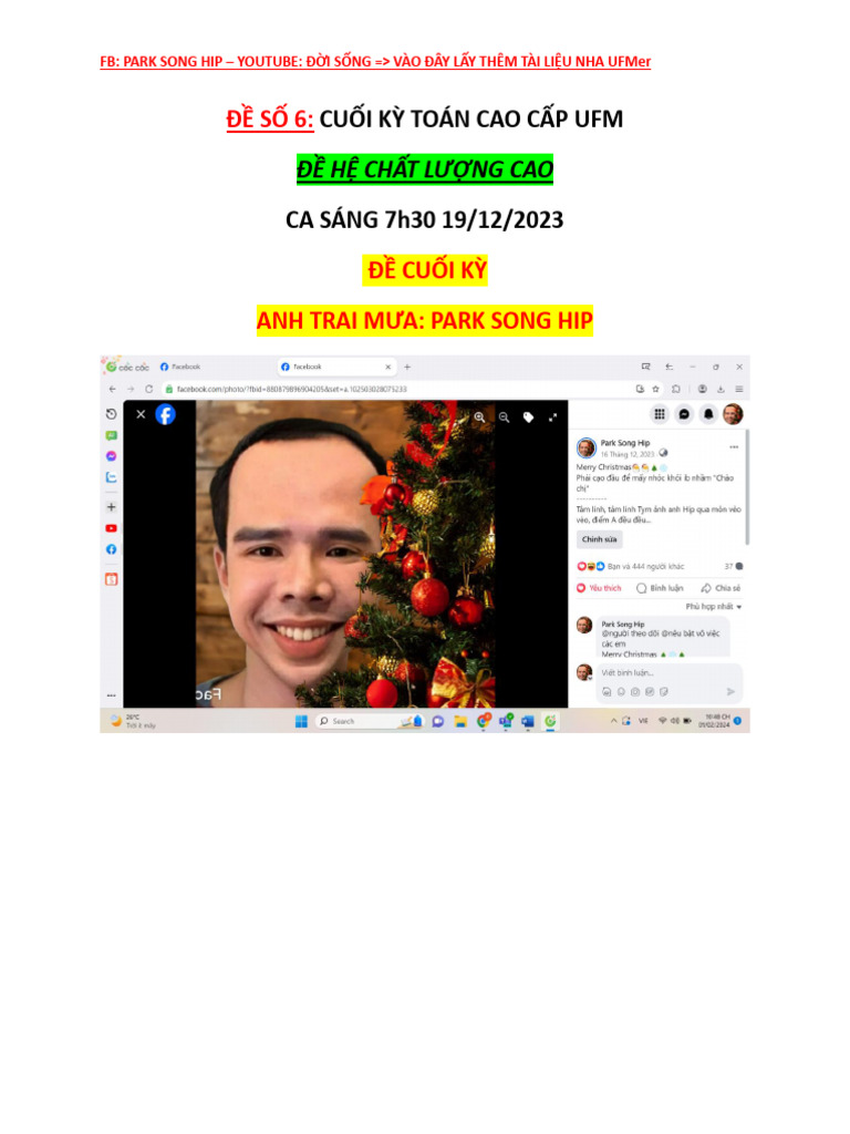 ĐỀ 6 CLC ca sáng 7h30 19_12_23 | PDF