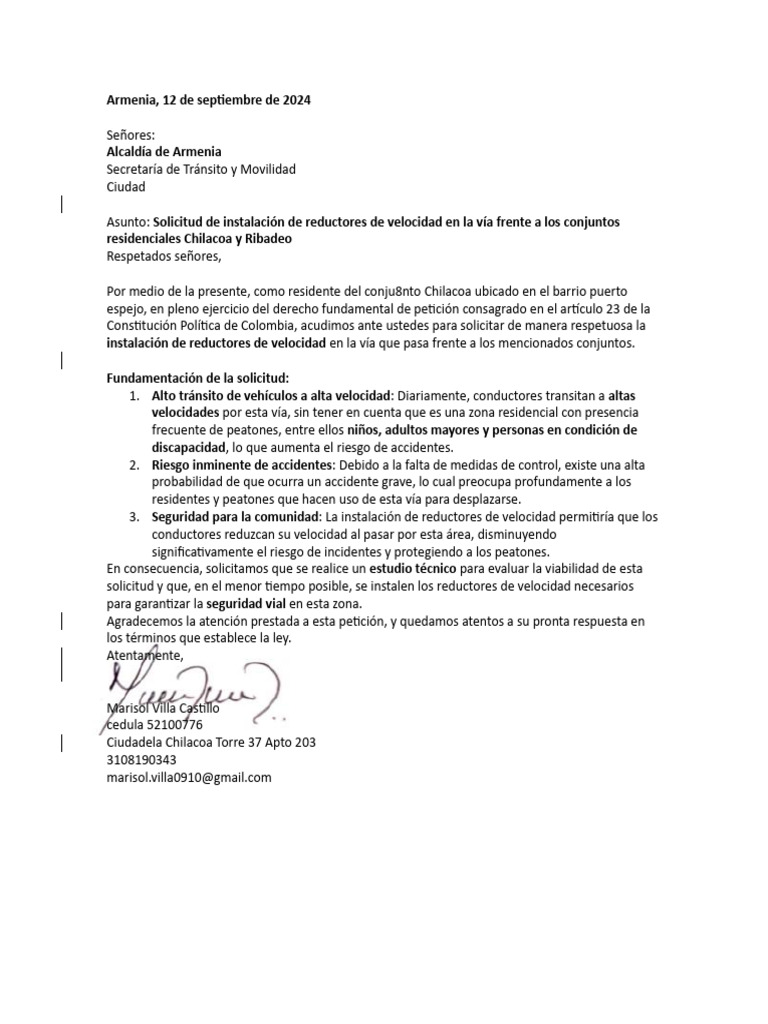 Derecho D Epeticio Reductores de Velocidad Chilacoa | PDF
