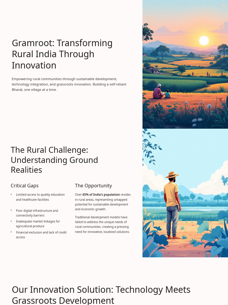 Gramroot Transforming Rural India Through Innovation | PDF | Marketing ...