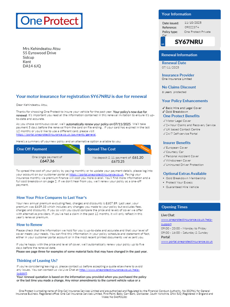 Renewal Invite and No Claims Bonus | PDF | Credit Card | Insurance