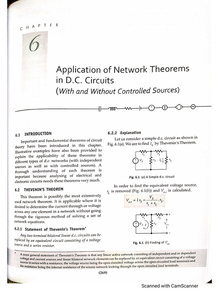 Network Theorems | PDF