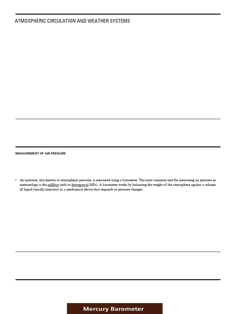 11 Atmospheric Circulation | PDF | Tropical Cyclones | Wound