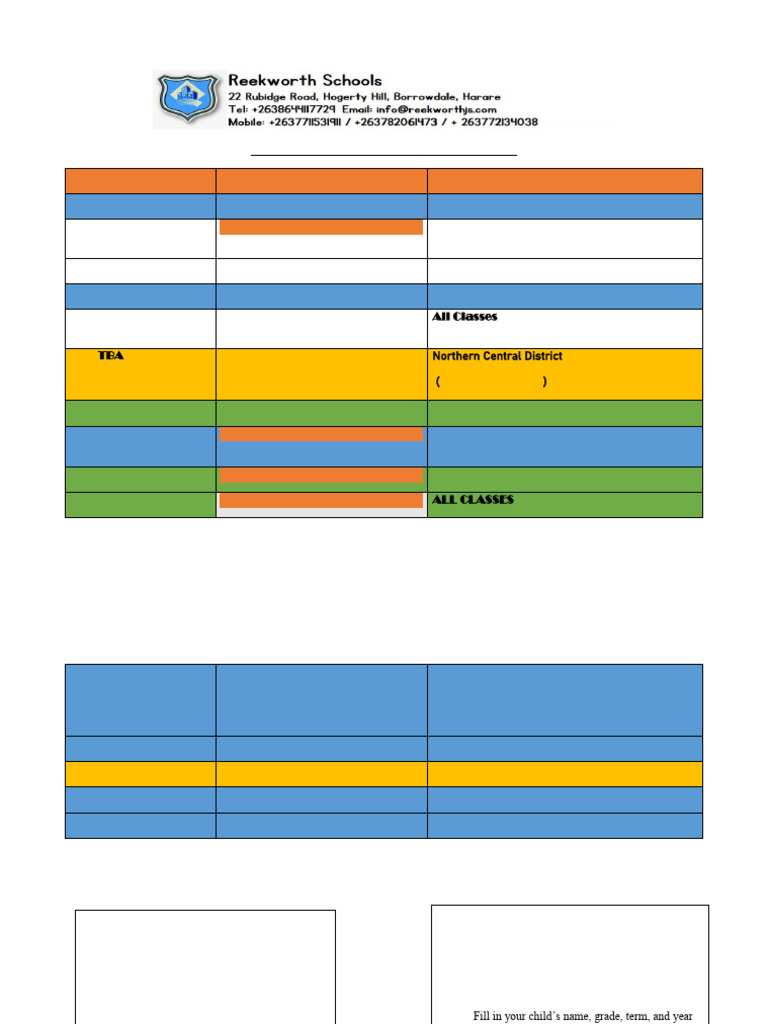 Term One 2026 Calender of Events | PDF | Banking Technology | Financial ...