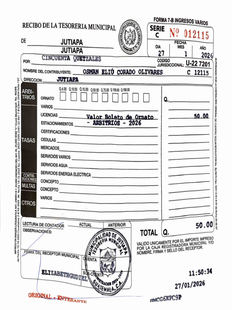 Osman Corado (Aux - Bodega) | PDF