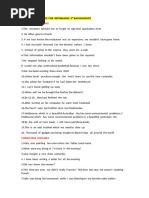 B2 Rephrasing Exercises with Answers | PDF